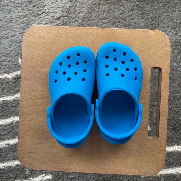 CROCS | Shoes | Blue Crocs Size 7c Toddler | Poshmark